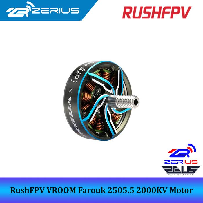 Jual Rushfpv Vroom Farouk 2505.5 2000kv 6s Ultimate Motor For Sbang ...