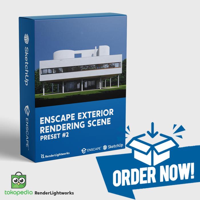 Jual 3D Enscape Eksterior Rendering Scene Setting 2 - Kota Depok ...