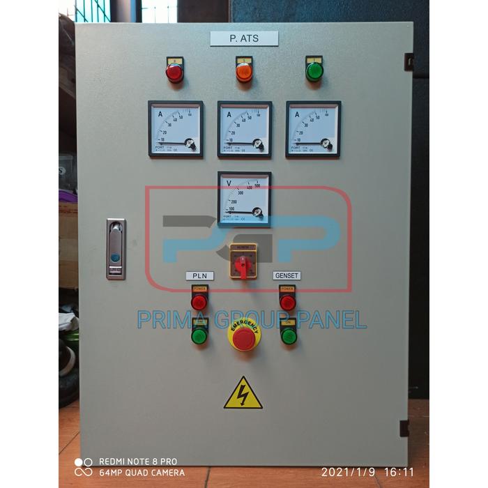 Jual Panel ATS (Automatic Transfer Switch) PLN GENSET 40Kva 63A - Jakarta Barat - Prima Group ...
