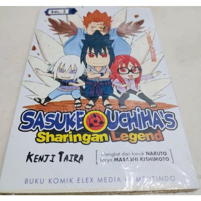 Jual Komik Sasuke Uchiha's Sharingan Legend / Manga Naruto Chibi Sasuke ...