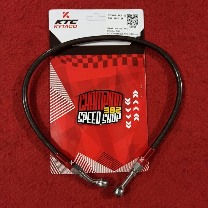 Jual Selang Rem KTC Kytaco BH4 BH 4 60cm 60 cm Black Hitam - Kota Bandung - Champion Speed Shop ...