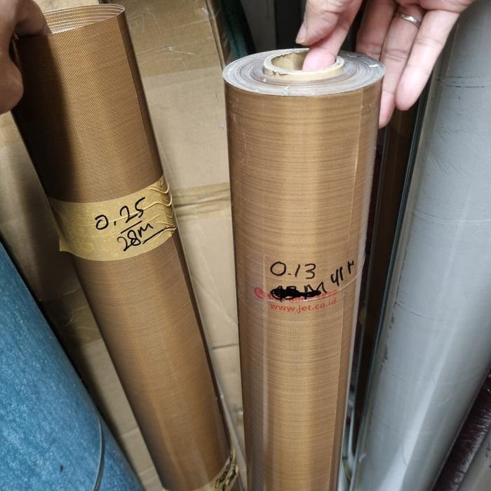 Jual kain teflon sheet ptfe tahan panas 0.25mm 100cm x 100cm - Jakarta ...