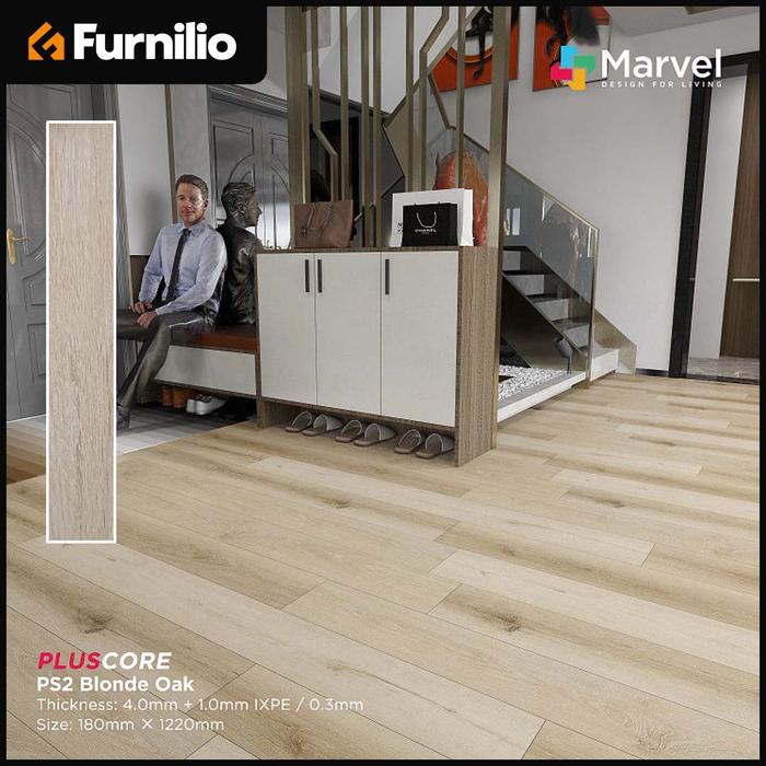 Jual SPC Marvel 5mm pluscore - PS1 Alpine Oak - Jakarta Timur ...