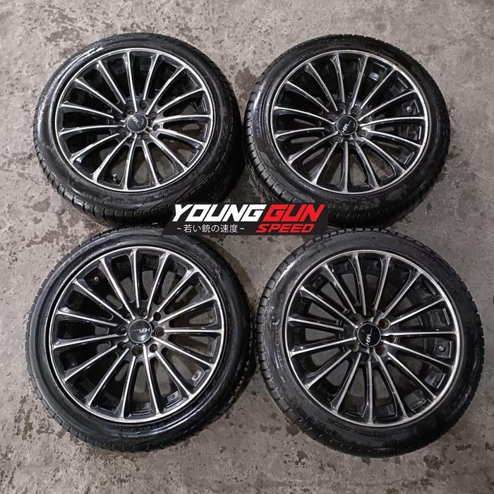 Jual Velg Mobil Ring 16 Racing HSR HERBS R16 Tanpa Ban Buat YARIS JAZZ ...
