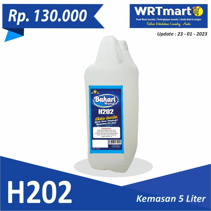Jual H2O2 CAIR 5 LITER - Kab. Tegal - Wrtmart | Tokopedia