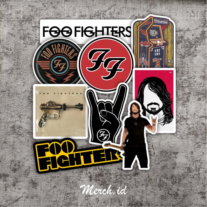 Jual Stiker Bnad Foo Fighters / Sticker pack - Kota Makassar - merch.id ...