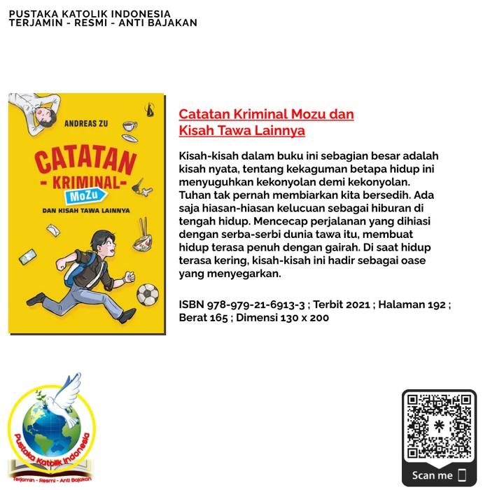 Jual Catatan Kriminal Mozu dan Kisah Tawa Lainnya - Kota Tangerang Selatan - Pustaka Katolik ...