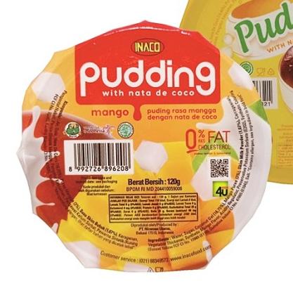 Jual INACO PUDDING MANGGA WITH NATA DE COCO PUDING MANGO 120 GR - Kota ...