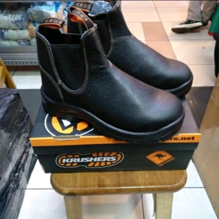 Jual SEPATU SAFETY SHOES KRUSHERS NEVADA BLACK ORIGINAL - Jakarta Barat ...