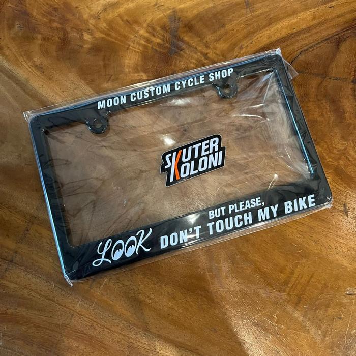 Jual mooneyes cover list plat nomer motor & vespa semua tipe original ...