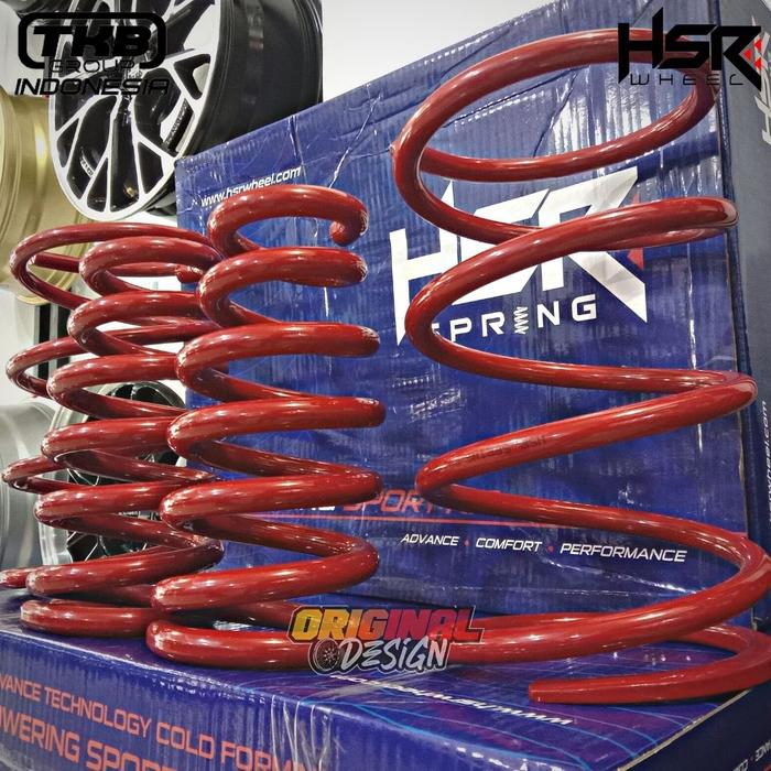 Jual Lowering Kit atau Per Keong Semi ceper HSR RED untuk Rush Terios ...