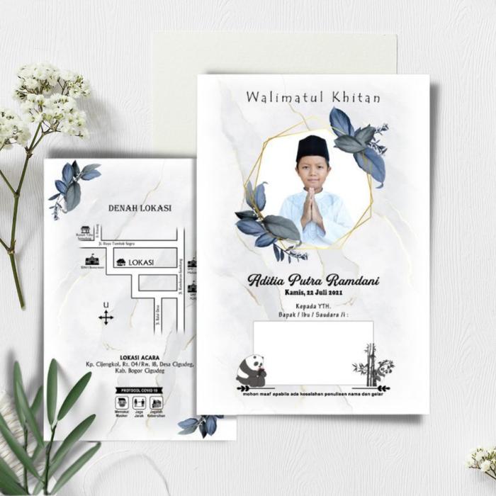 Promo Undangan Khitanan, Tasyakuran Khitan, Sunatan, Walimatul, Kartu ...