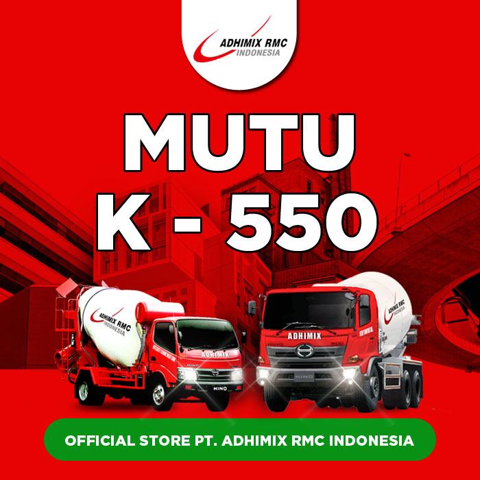 Jual Readymix Beton Adhimix RMC Indonesia Mutu K-550 - Jakarta Selatan ...