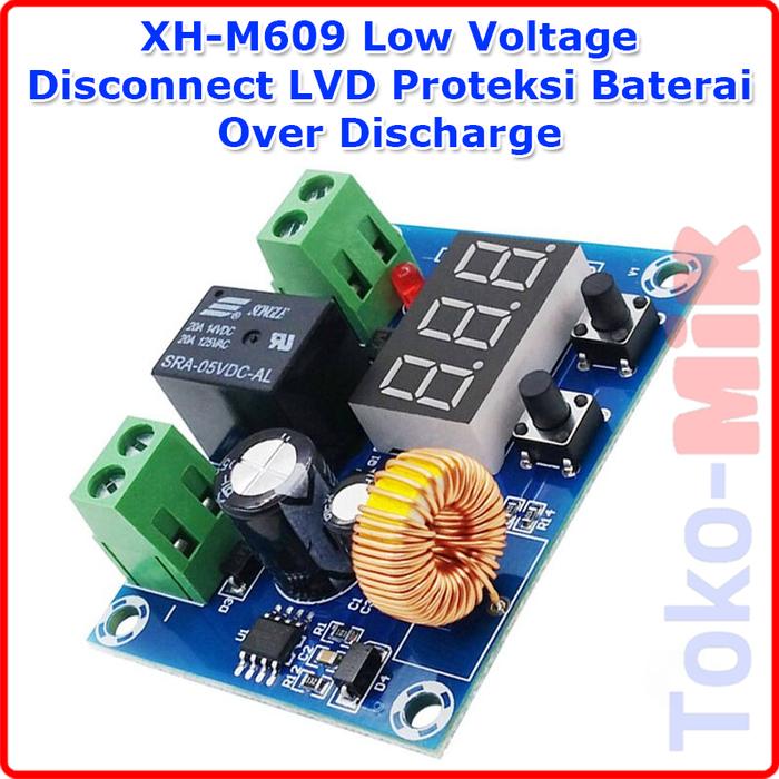 Jual XH-M609 Low Voltage Disconnect LVD Over Discharge Battery ...