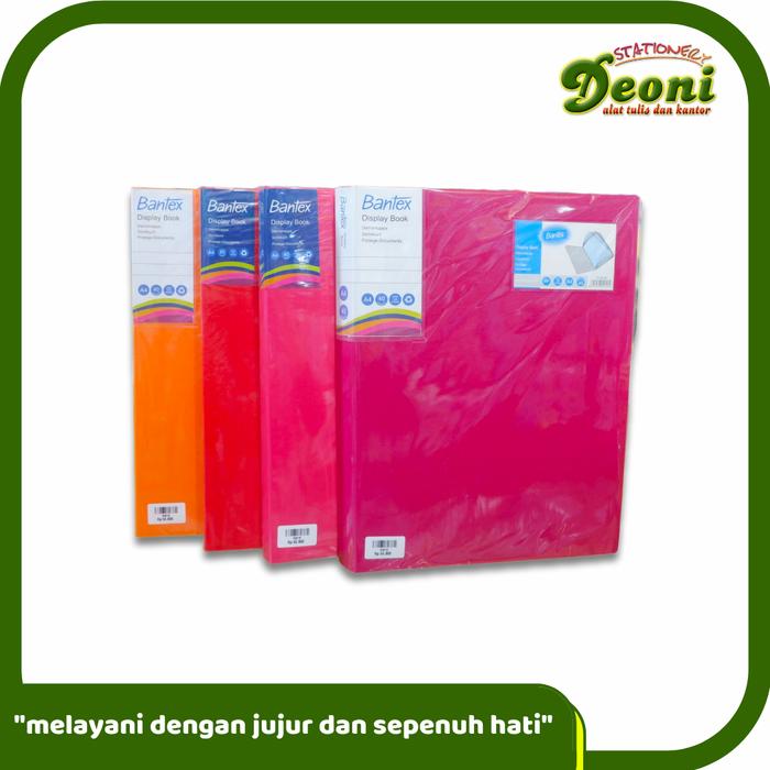 Jual BANTEX Clear Holder / Display Book 3145 A4 (40 Lembar) - Kota ...