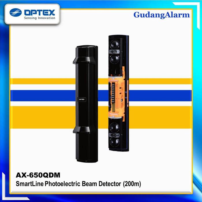 Jual Smart Line Photoelectric Quad Beam Detector 200m OPTEX SL-650QDM ...