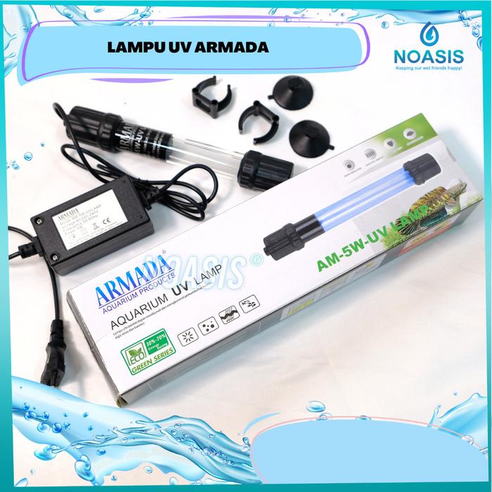 Jual ARMADA Lampu Uv Ultraviolet Aquarium 5 7 9 11 13 15 20 Watt - 5 ...
