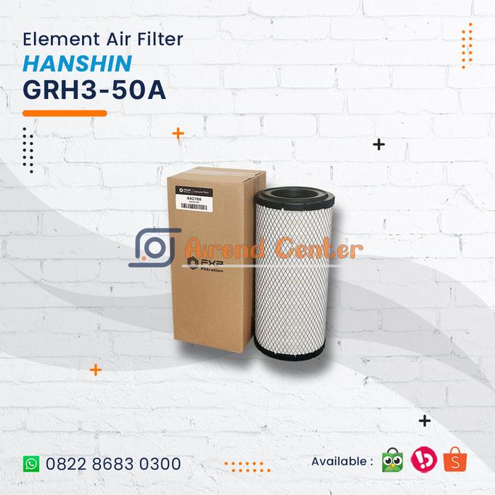 Jual Hanshin GRH3-50A Air Filter Element - Jakarta Timur - Airend_Center | Tokopedia