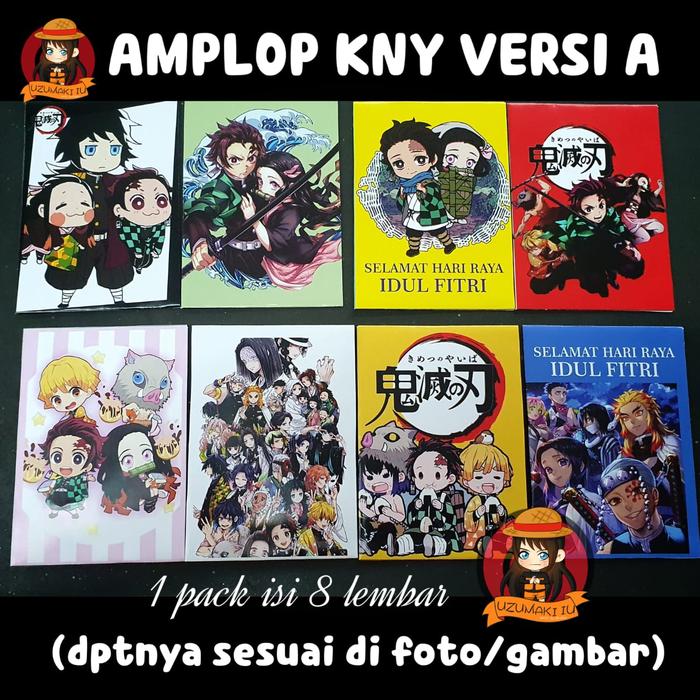 Jual amplop/angpao lebaran anime kimestu no yaiba - Kab. Tulungagung ...
