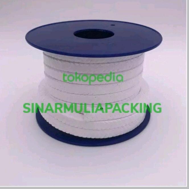 Jual Gland Packing Square Pure Teflon PTFE 1" 25mm x 25mm x 1000mm ...