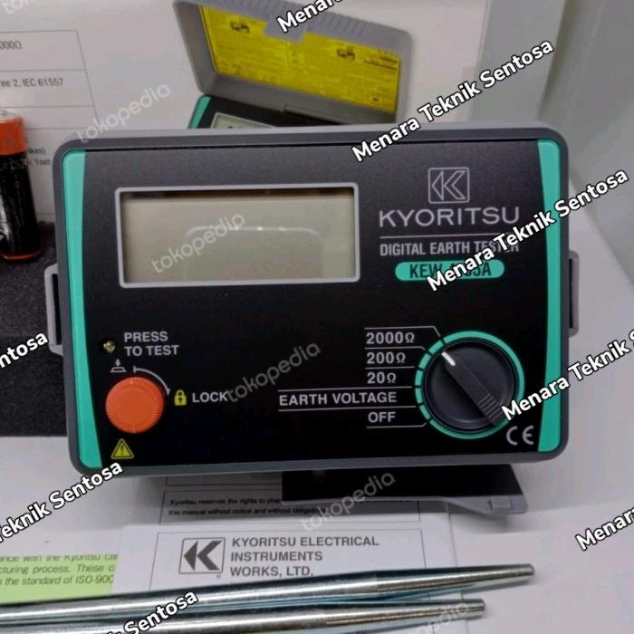 Jual Kyoritsu 4105A Digital earth grounding tester - Jakarta Barat ...