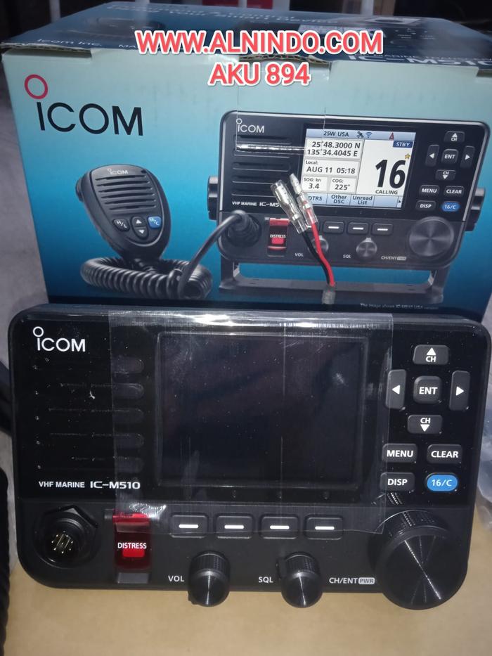 Jual Icom IC-M510 Class-D DSC VHF Marine Radio Support Wifi WLAN Rig Kapal - Jakarta Barat ...