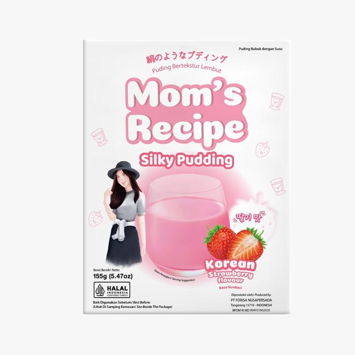 Jual Mom's Recipe Silky Puding Korean Strawberry 155gr - Jakarta Utara ...