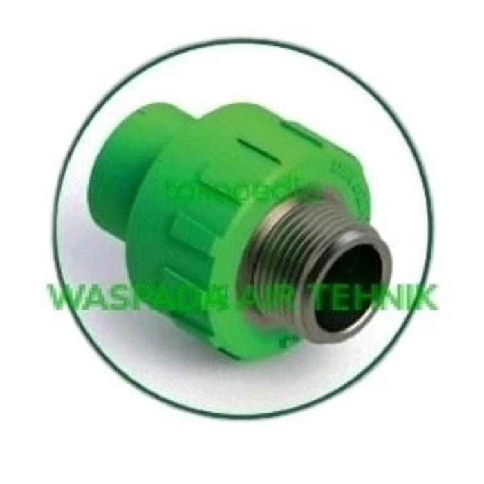 Jual SDL 11/2" INCH PPR RUCIKA KELEN SOK DRAT LUAR 50mm - Jakarta Pusat ...