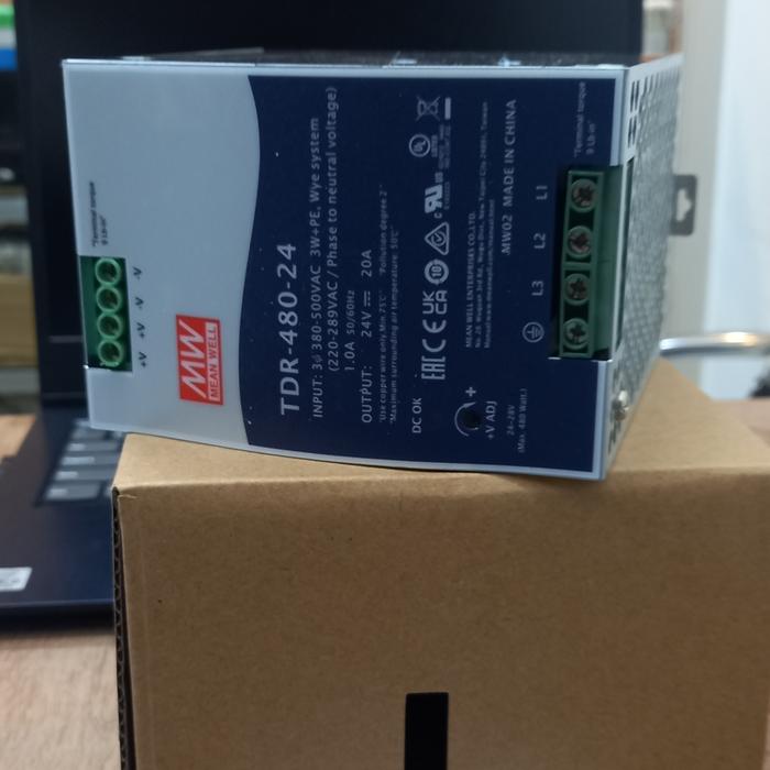 Jual Meanwell Power Supply 3 Phase 24V 20A TDR-480-24 - Jakarta Barat - Win Jaya Electric ...