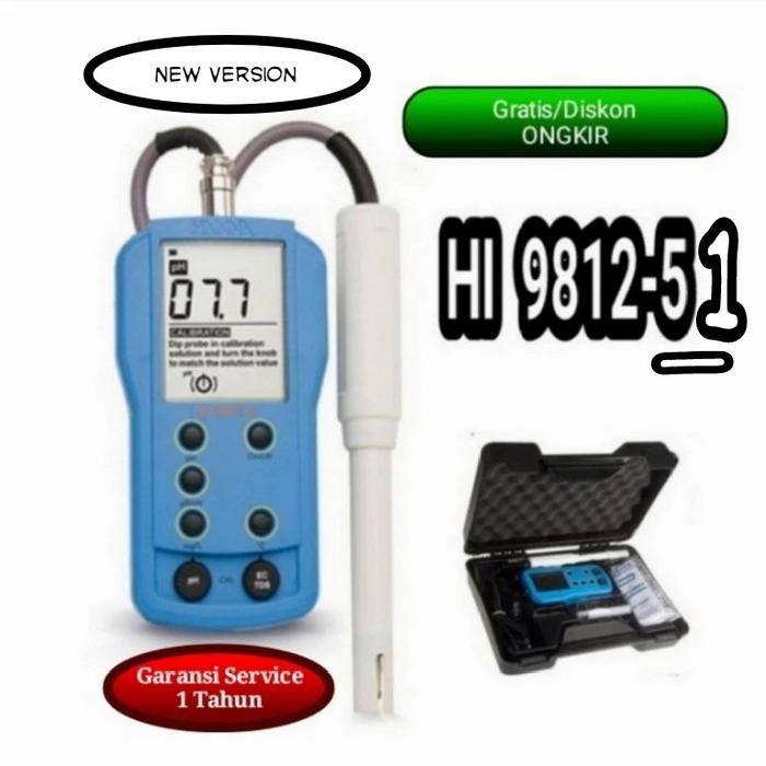 Jual Hanna instruments HI-9812-5 pH/EC/TDS/°C Portable Meter - Jakarta Utara - Te Nie | Tokopedia