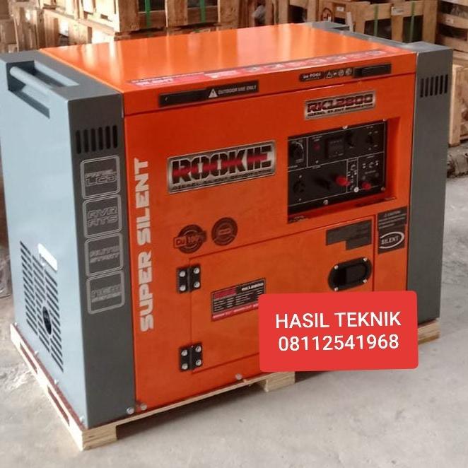 Jual Mesin Generator Listrik Genset 8000 Watt / 10 KVA Disel Solar ...