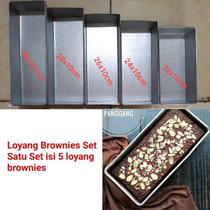 Jual Loyang Kue Brownis / Cetakan Kue Brownies / Bolu Kotak Persegi ...