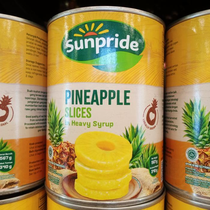 Jual Sunpride Pineapple Slice In Heavy Syrup 567gr - Jakarta Barat ...