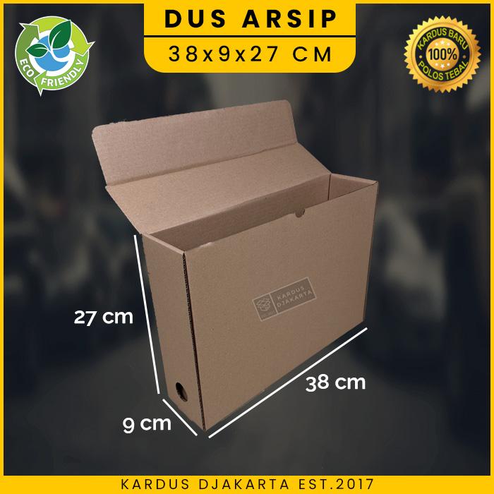 Jual Kardus Arsip / Box File / Kotak Arsip Uk. 38x9x27 CM - Jakarta Barat - Kardus Djakarta ...