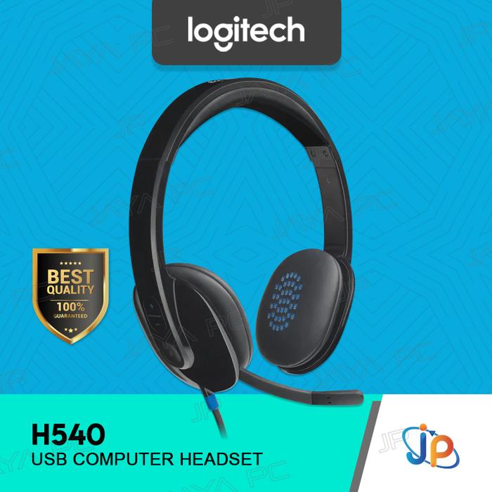 Promo Logitech H540 USB Computer Headset/ Headphone With Microphone Cicil 0% 3x - Jakarta Pusat ...