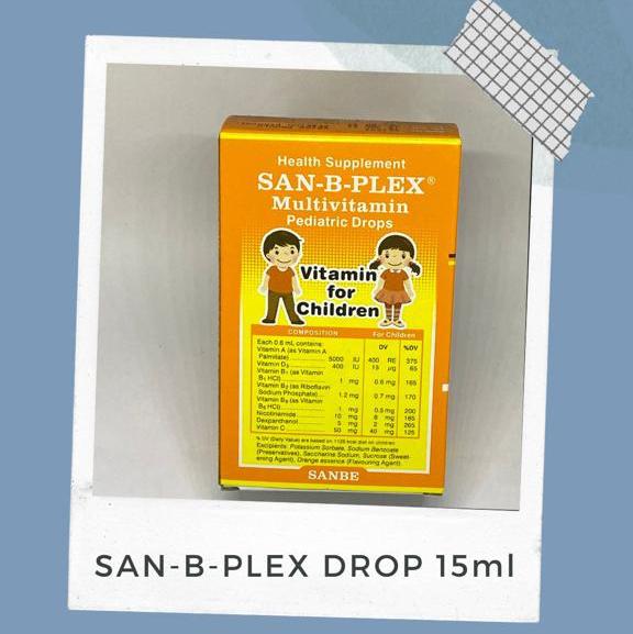 Jual SAN-B-PLEX DROP 15 ML - Kota Bandung - JeansPharmaTech | Tokopedia