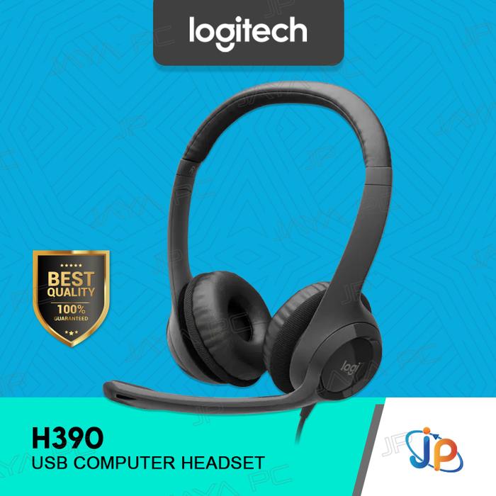 Promo Logitech H390 USB Computer Headset/ Headphone With Microphone Cicil 0% 3x - Jakarta Pusat ...