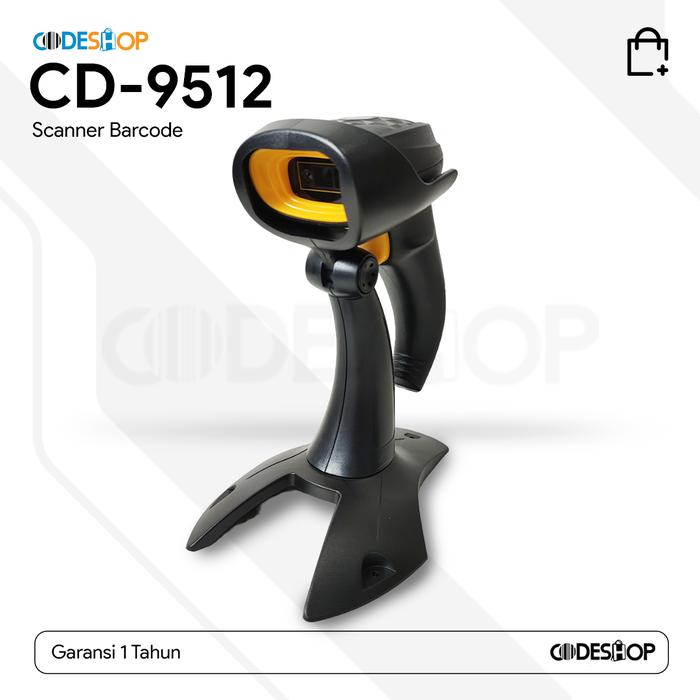 Promo Scanner Barcode Codeshop CD-9512 Scan 2D Wireless Cicil 0% 3x ...