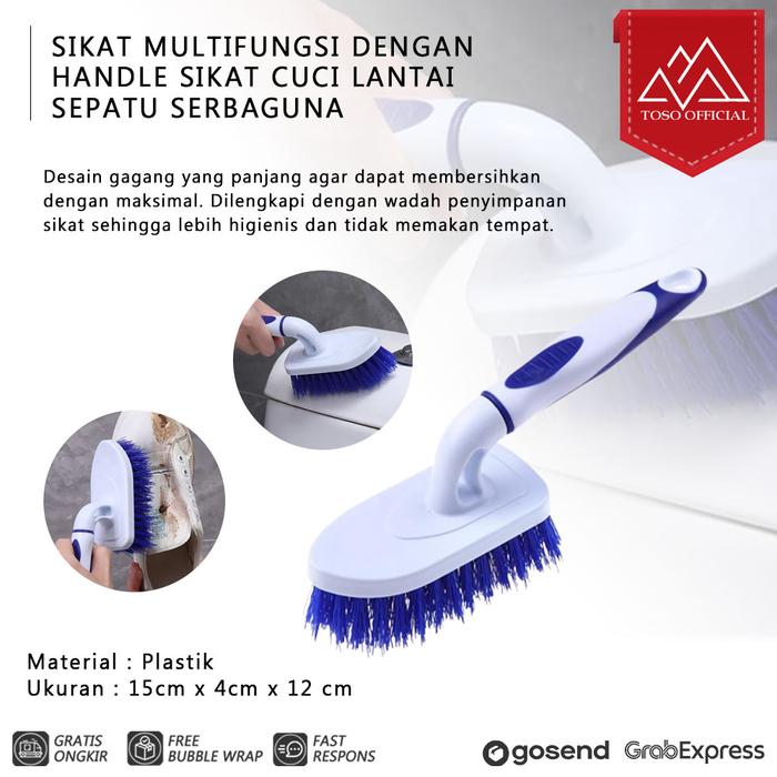 Jual SIKAT MULTIFUNGSI WITH HANDLE SIKAT LANTAI DINDING KAMAR MANDI ...