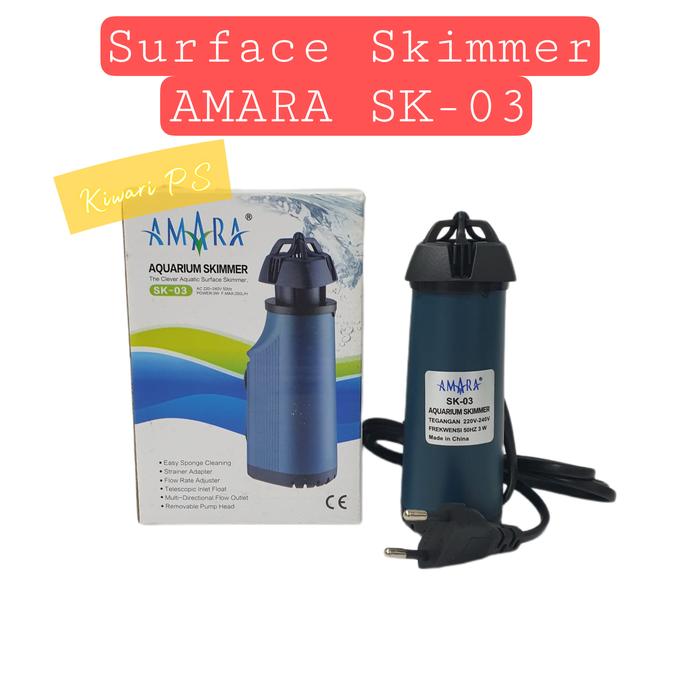 Jual AMARA SK 03 Mini Surface Skimmer Aquarium Ikan Tanaman Aquascape SK03 - Jakarta Timur ...