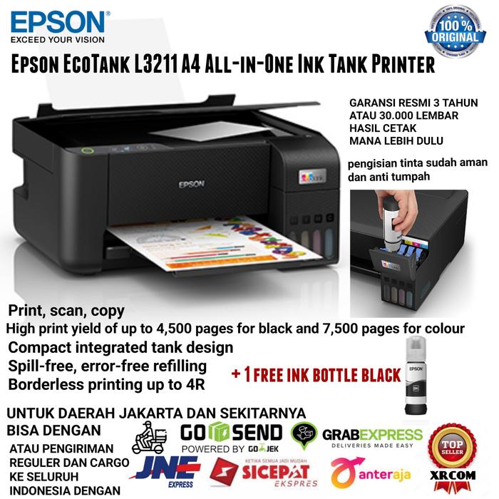 Jual Printer Epson L3210 all in one pengganti printer Epson L3110 - Jakarta Pusat - XRcom ...