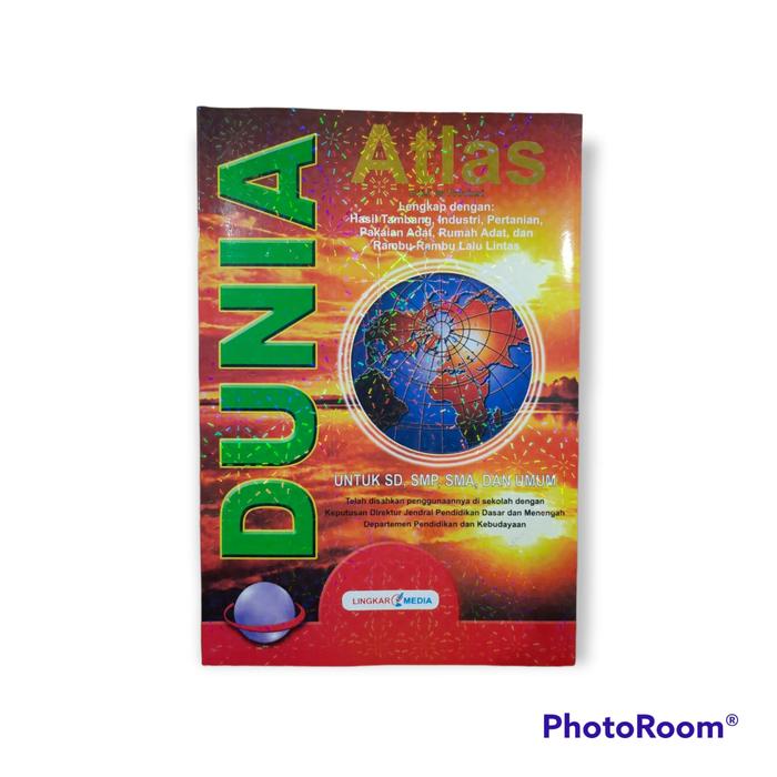 Jual Atlas Dunia Lengkap Edisi 38 Provinsi Ukuran A4 Besar - TBS ...