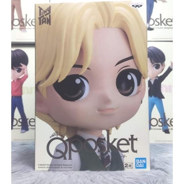 Jual Banpresto Q posket BTS TinyTan Dynamite - V/ Kim Tae-hyung (Ver A ...