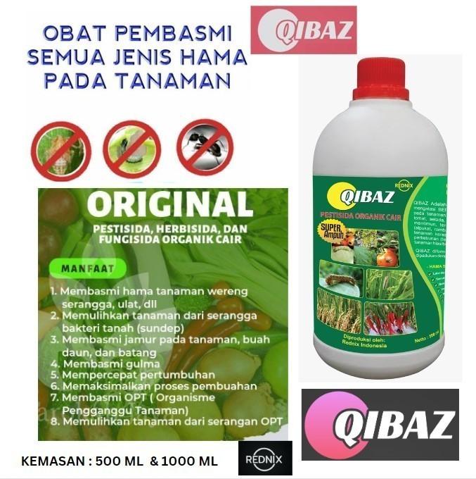 Jual obat hama tanaman, kutu putih, ulat, hama daun, semut, QIBAZ 500 ...