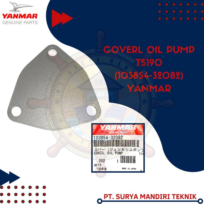 Jual COVER OIL PUMP TS190 / TS230 / TF300 (103854-32082) YANMAR ASLI - Kota Surabaya - Surya ...