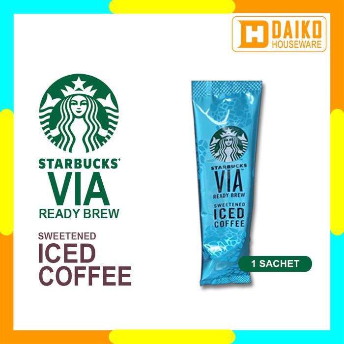 Promo Starbucks Via Ready Brew Sachet All Varian Rasa - Kopi Bubuk ...