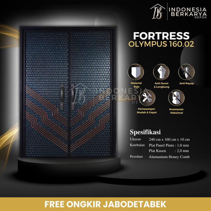 Jual Pintu Baja Fortress Olympus 160.02 (Double Door) - Kota Depok ...