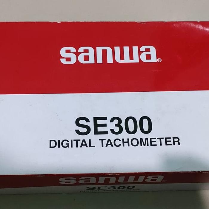 Jual Sanwa SE300 Ori Digital Tachometer - Alat ukur putaran Rpm (SECOND) - Kab. Bekasi - RR ...
