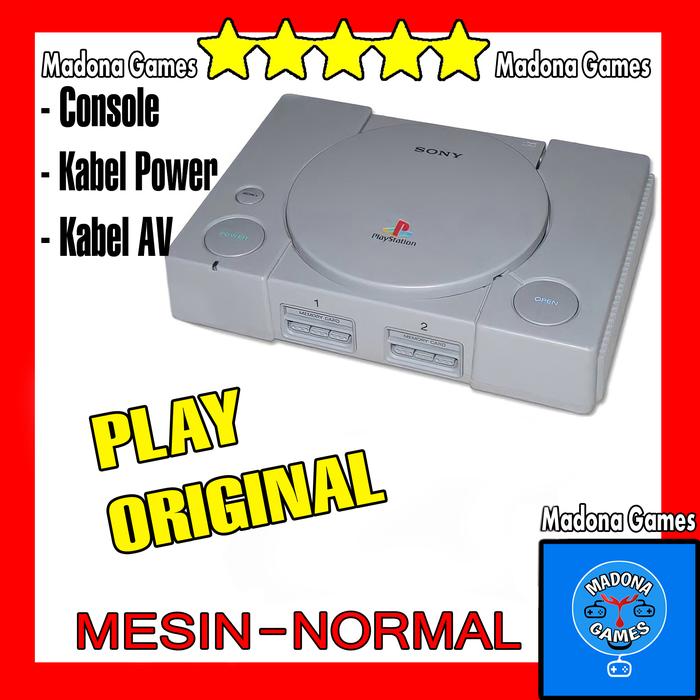 Jual mesin ps1 fat PS one playstation one original - Kab. Malang - Madona Games | Tokopedia