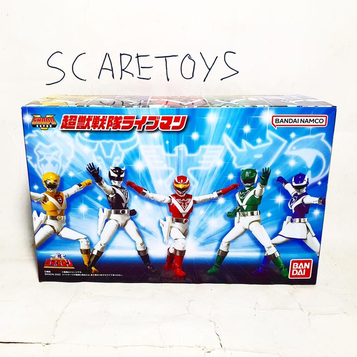 Jual Shodo Sho do super chojyu sentai liveman power rangers super ...